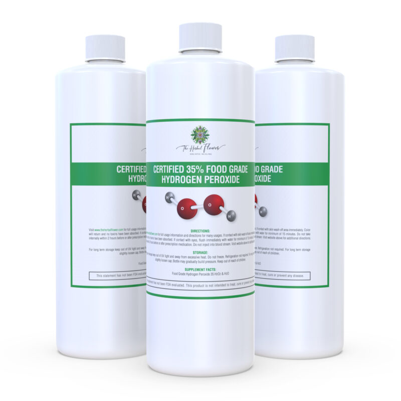 35% Food Grade Hydrogen Peroxide – The Herbal Flower Inc